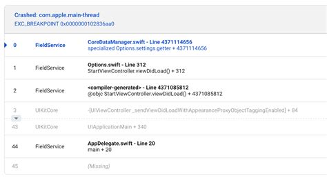 Ios Why My Core Data Setup Didnt Finish To Setup On Time Stack