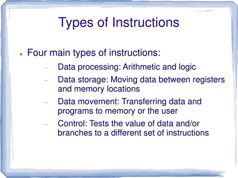 ppt chapter 10 instruction sets characteristics and functions suzy