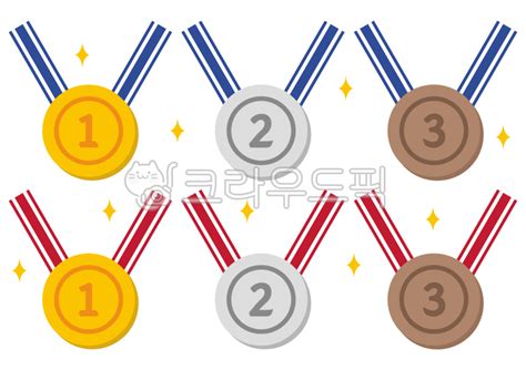 메달 메달일러스트 메달png 올림픽 금메달 사진이미지일러스트캘리그라피 일러리아작가