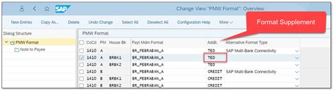 linking payment medium format to a payment method sap community