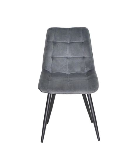 Стілець на металевих ніжках Onder Mebli Alabama Б Т темно сірий Or 852 ВК фото відгуки