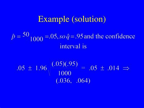Ppt Chapter 7 Confidence Intervals Application Of The Central Limit