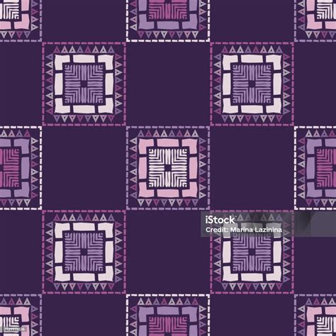민족 보헤미안 완벽 한 패턴입니다 패치워크 텍스처 길 쌈 0명에 대한 스톡 벡터 아트 및 기타 이미지 0명 걸레 고풍스런 Istock