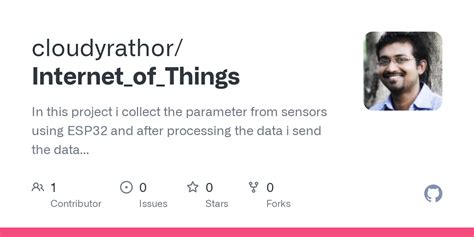 Github Cloudyrathor Internet Of Things In This Project I Collect The Parameter From Sensors