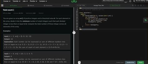 Romsha Wadhwa On Linkedin 100 Days Of Coding Challenge Drgviswanathan Day 1 Of 100 Gfg