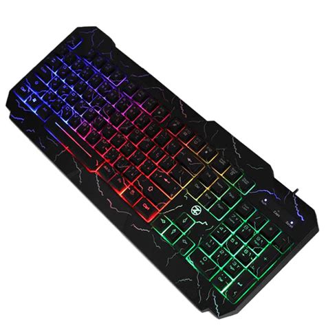 Techno Zone E 3 Gaming RGB Membrane Keyboard SolidHardware