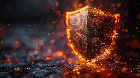 Cyber Information Network Security Technologies And System Concept Of Data Flow With Digital Shi