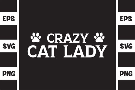 Crazy Cat Lady Graphic By Illustrately · Creative Fabrica