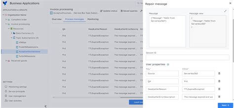 Service Bus Topic Subscription Azure Resource Features
