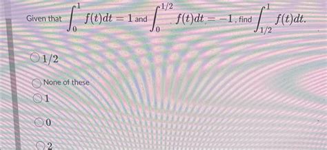 Solved Let F Have The Property That F X Dxdsinxcosxf T Dt Chegg Com