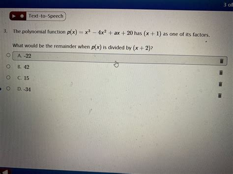 answered 3 the polynomial function p x x³ … bartleby
