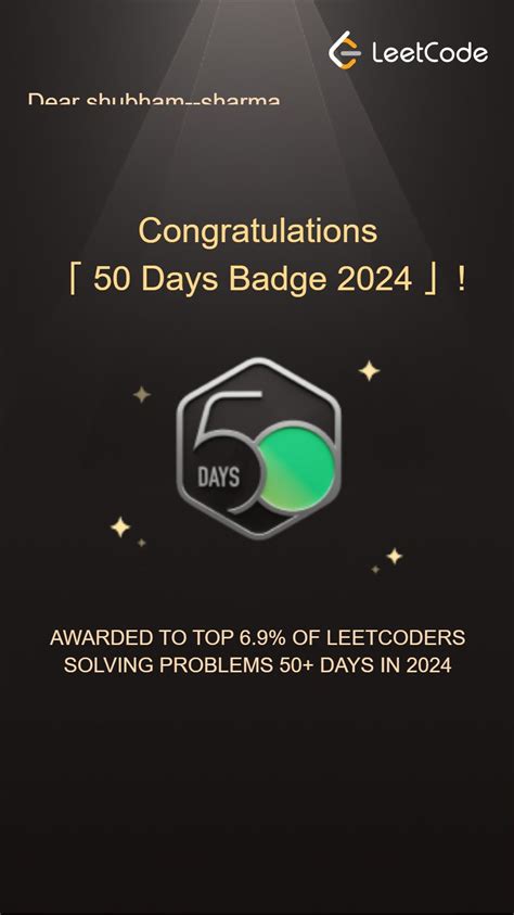 Shubham Sharma On Linkedin Leetcode