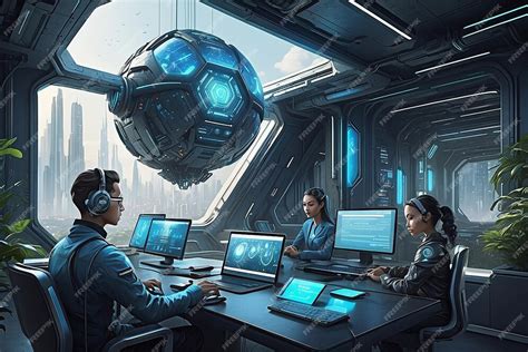 Premium Photo Coding For A Sustainable Future Futuristic Programming