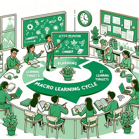 The Macro Learning Cycle Fostering Collaboration Between Teachers And