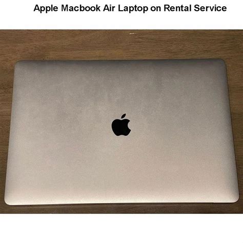 Intel I Apple Macbook Air Laptop On Rental Service At Rs Month In New Delhi