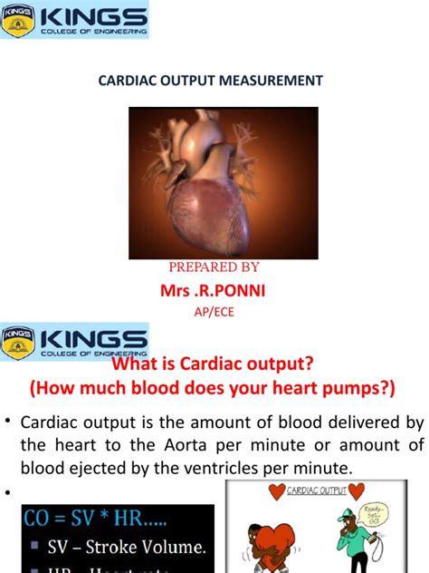 Measuring Cardiac Output An Overview Of Key Methods Pdf