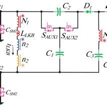Circuit Schematic Of The Proposed Converter Download Scientific Diagram