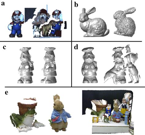 Sample Views Of Five Datasets Ae Spt B3r U3m U3or And Kinect