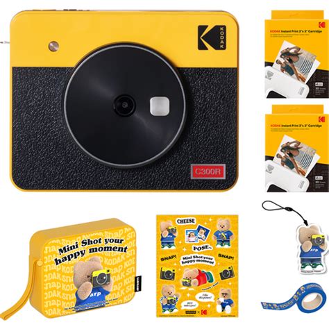 코닥 미니샷 3 레트로 폴라로이드 카메라 어프어프 액세서리 세트 Y 옐로우 가격 변동 추적 그래프 역대가