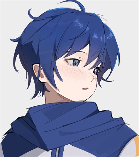 Kaito Vocaloid Drawn By Bqcrop Danbooru