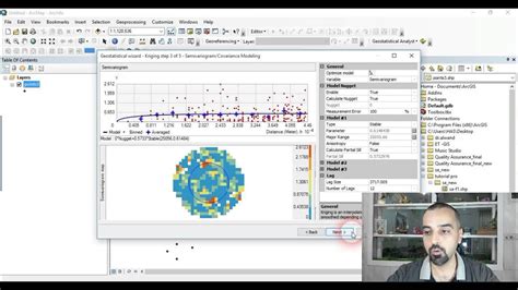 Kriging Interpolation Using Arcmap 100 Youtube