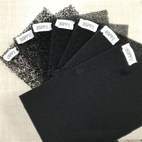 Different Ppi Polyurethane Sponge Pu Filter Air Filter Foam Material