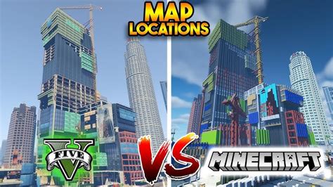 Gta 5 Minecraft Epic Map Server Review Best Map In Minecraft Youtube