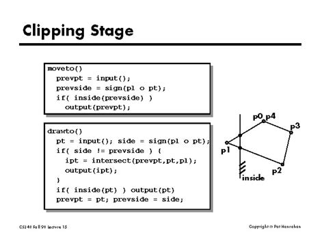 Hidden Surface Algorithms