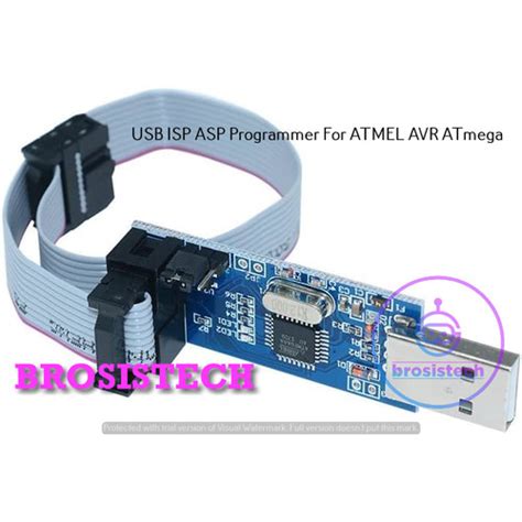 Jual Usb Isp Asp Programmer For Atmel Avr Atmega Downloader Arduino