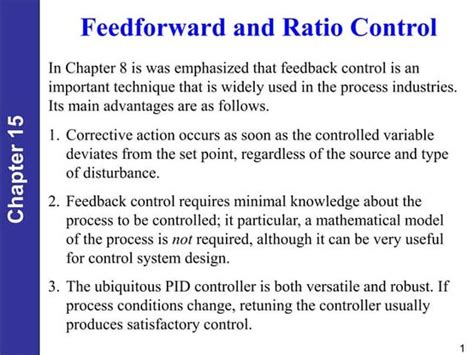 Class 35 Advanced Control Strategies Ratio Control Split Range
