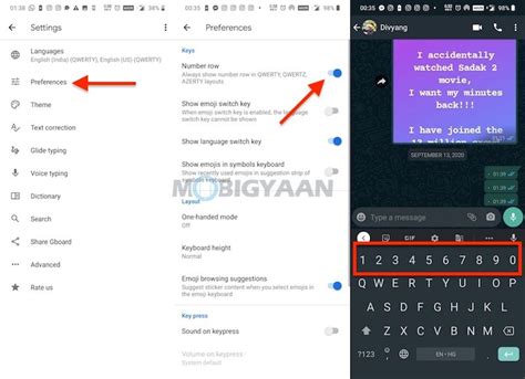 How To Show Number Row In GBoard Google Keyboard