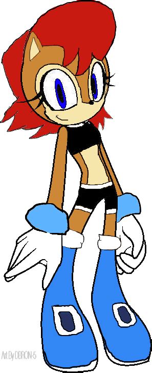 Sally Acorn Archie Solo By Dman The Creator 05 On Deviantart