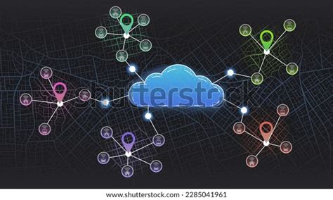 Iot Platform Over Royalty Free Licensable Stock Vectors Vector Art Shutterstock