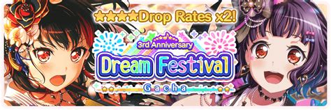 3rd Anniversary Dream Festival Bang Dream вики Fandom