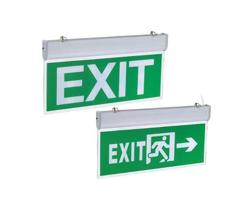 LAMPU EMERGENCY EXIT LAMPU DARURAT LAMPU EXIT LED ARCYLIC Lazada Indonesia