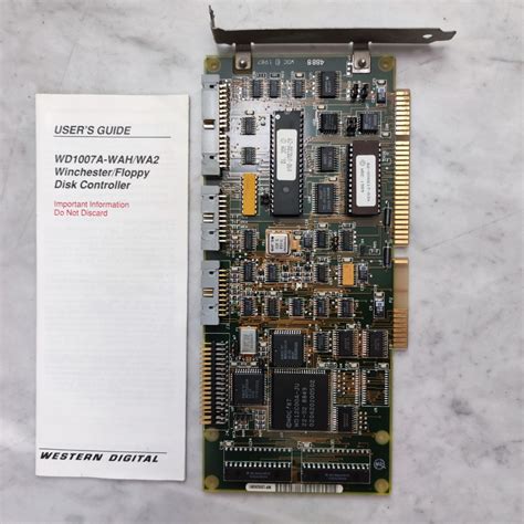 Winchester Hard Disk Floppy Disk Controller From Western Digital Computers Tech Parts
