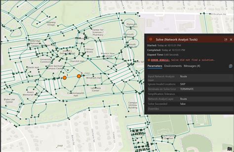 Trouble With Route Layer In Network Dataset Esri Community