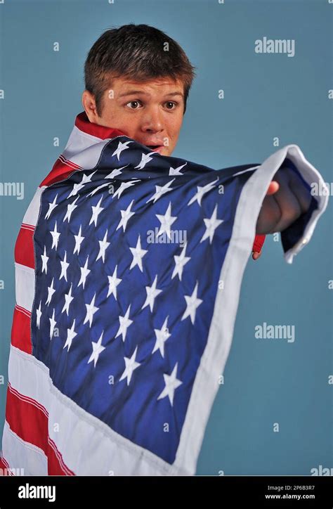 May 15th 2012 Jake Herbert Wrestling Member Of U S Olympic Team Poses For A Portrait During