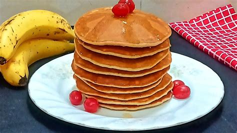 Banana Pancake Recipe How To Make Banana Pancake Pancake Recipe