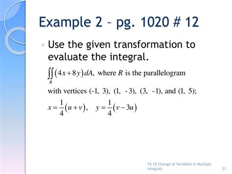 PPT Chapter 15 Multiple Integrals PowerPoint Presentation Free Download ID 3648563