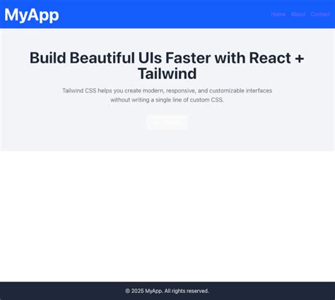 React Tailwind Css Build A Beautiful And Responsive Ui Fast