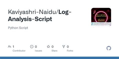 Github Kaviyashri Naidulog Analysis Script Python Script