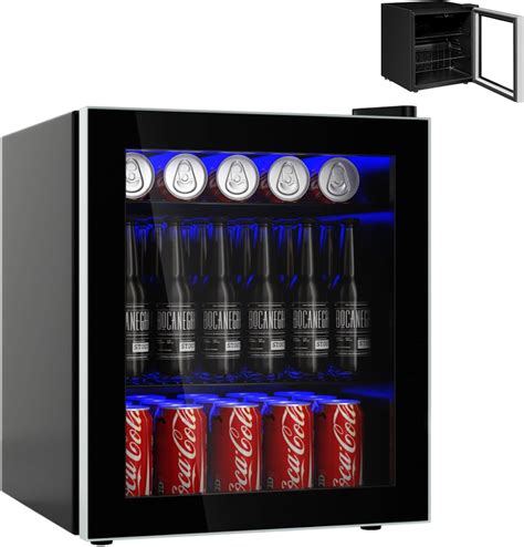 Cobuy Glass Door Bar Fridge 46l Beverage Refrigerator Freestanding