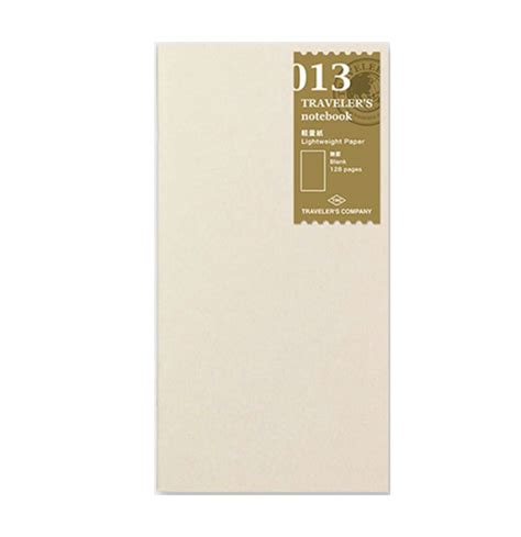Travellers Notebook 013 Regular Lightweight Paper Lush Dive As