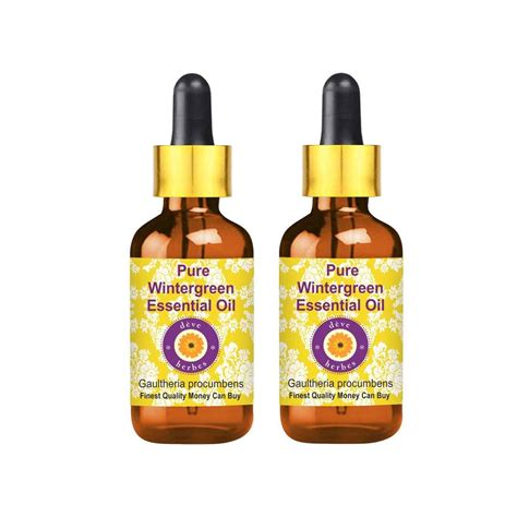 Deve Herbes Pure Wintergreen Essential Oil Gaultheria Procumbens