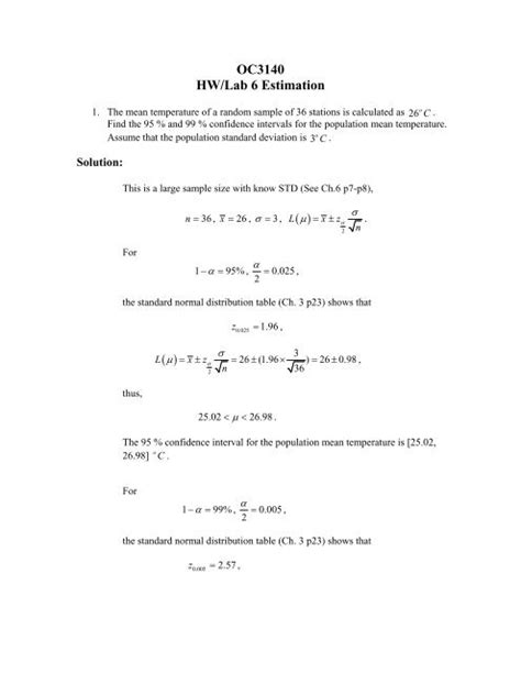 OC3140 HW Lab 6 Estimation