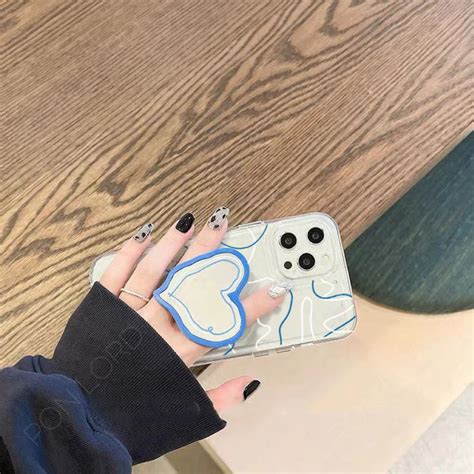 폰로드 아이폰 케이스 드로잉 라인 하트톡 케이스
