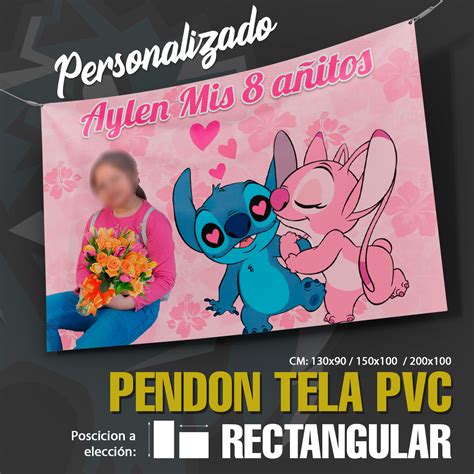 Pendon Rectangular Monster Print Servicios De Impresion