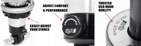 Gs507 09550d Front Pro Coil Shock System Single Adjustable Gm 9in