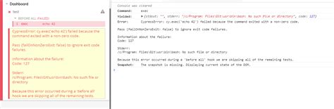 Cyexec Fails On Windows · Issue 789 · Cypress Iocypress · Github